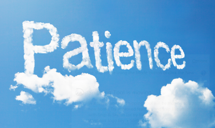 Practicing patience – Aloha Denise