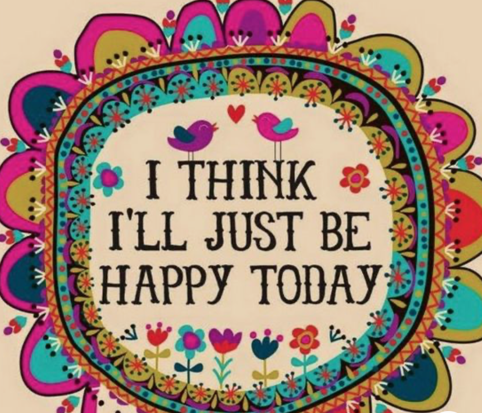 I’ll just be happy today – Aloha Denise
